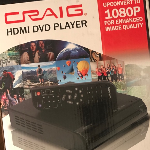 Craig | Media | Nib Craig Compact Hdmi Dvd Player With Remote | Poshmark